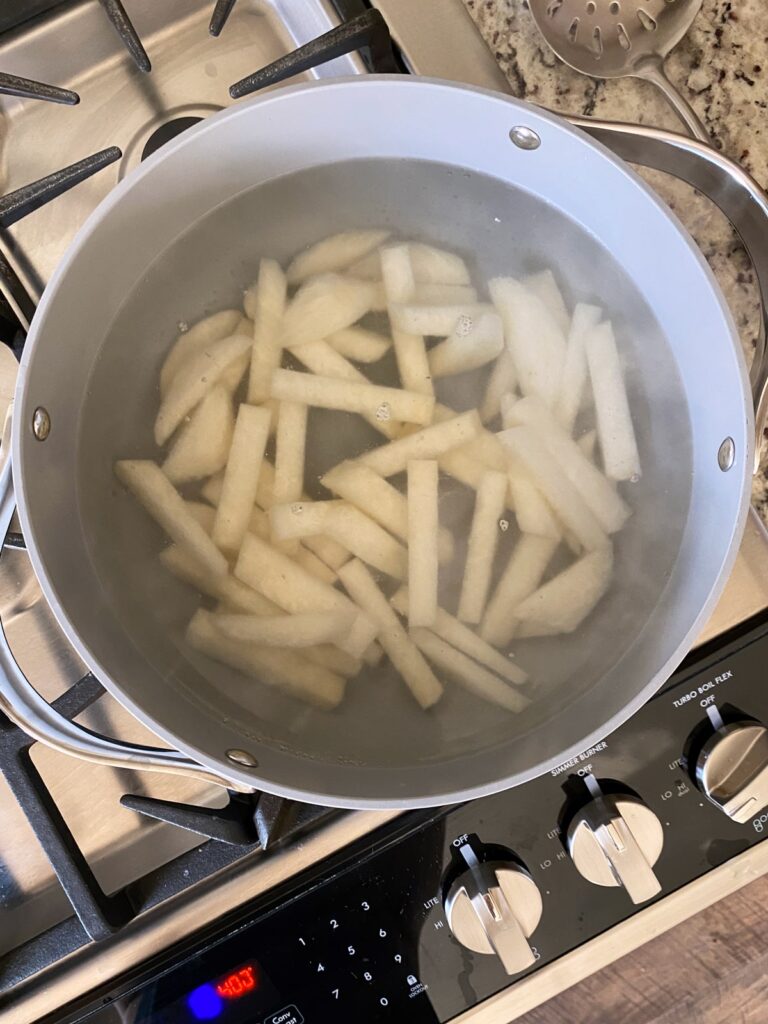 Baked Jicama Fries (Paleo) - Bake It Paleo
