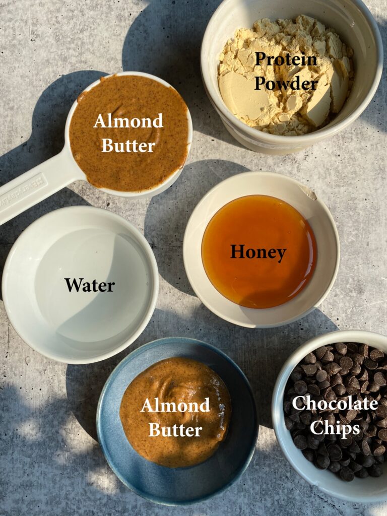 Healthy Almond Butter Protein Bars (Gluten Free) - Bake It Paleo