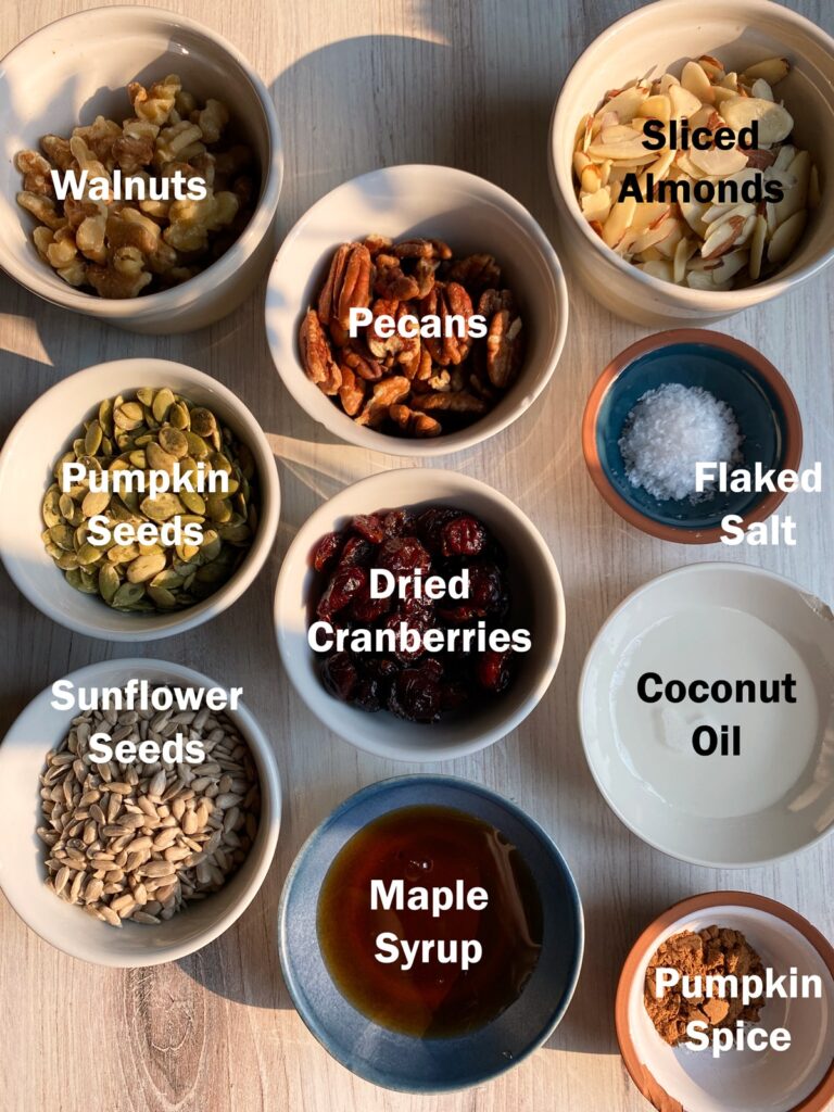 Healthy Pumpkin Spiced Nuts (Paleo) - Bake It Paleo