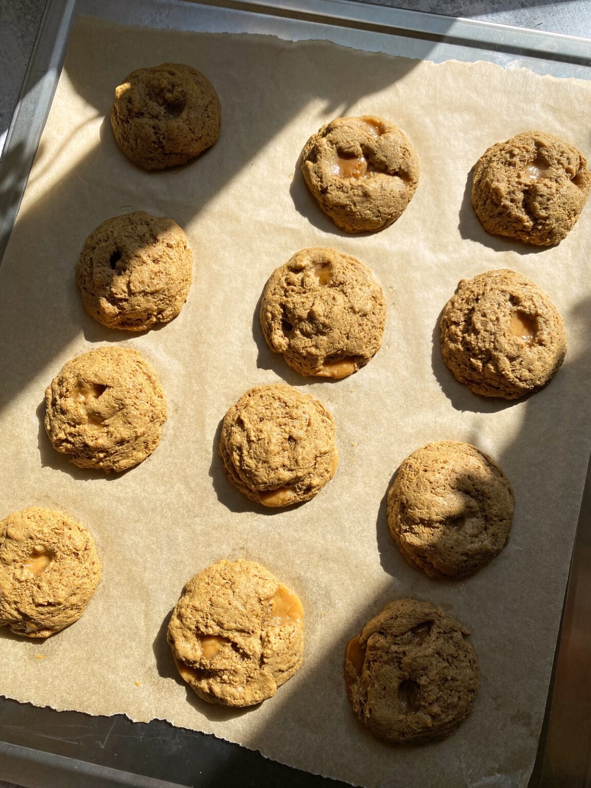 Salted Caramel Protein Cookies (Gluten Free) - Bake It Paleo